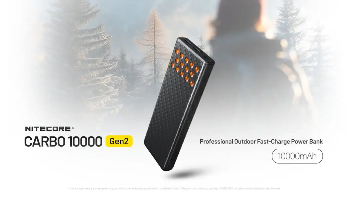 Nitecore® Carbo Gen 2 10,000 mAh Power Bank – Specialized Tool Sales