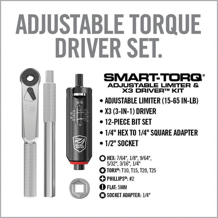 Real Avid® Smart-Torq Adjustable Limiter Kit – Specialized Tool Sales